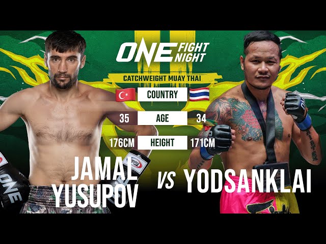 WATCH: Jamal Yusupov upsets legendary Muay Thai fighter Yodsanklai