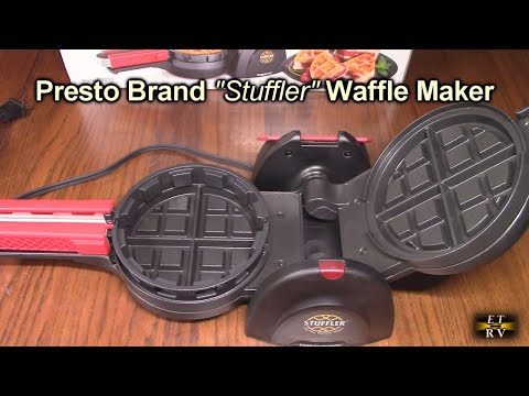 Presto Brand "Stuffler" Stuffed Waffle Maker, Belgian, Large REVIEW