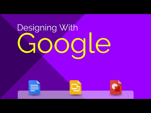 Designing With Google - Drawings Overview
