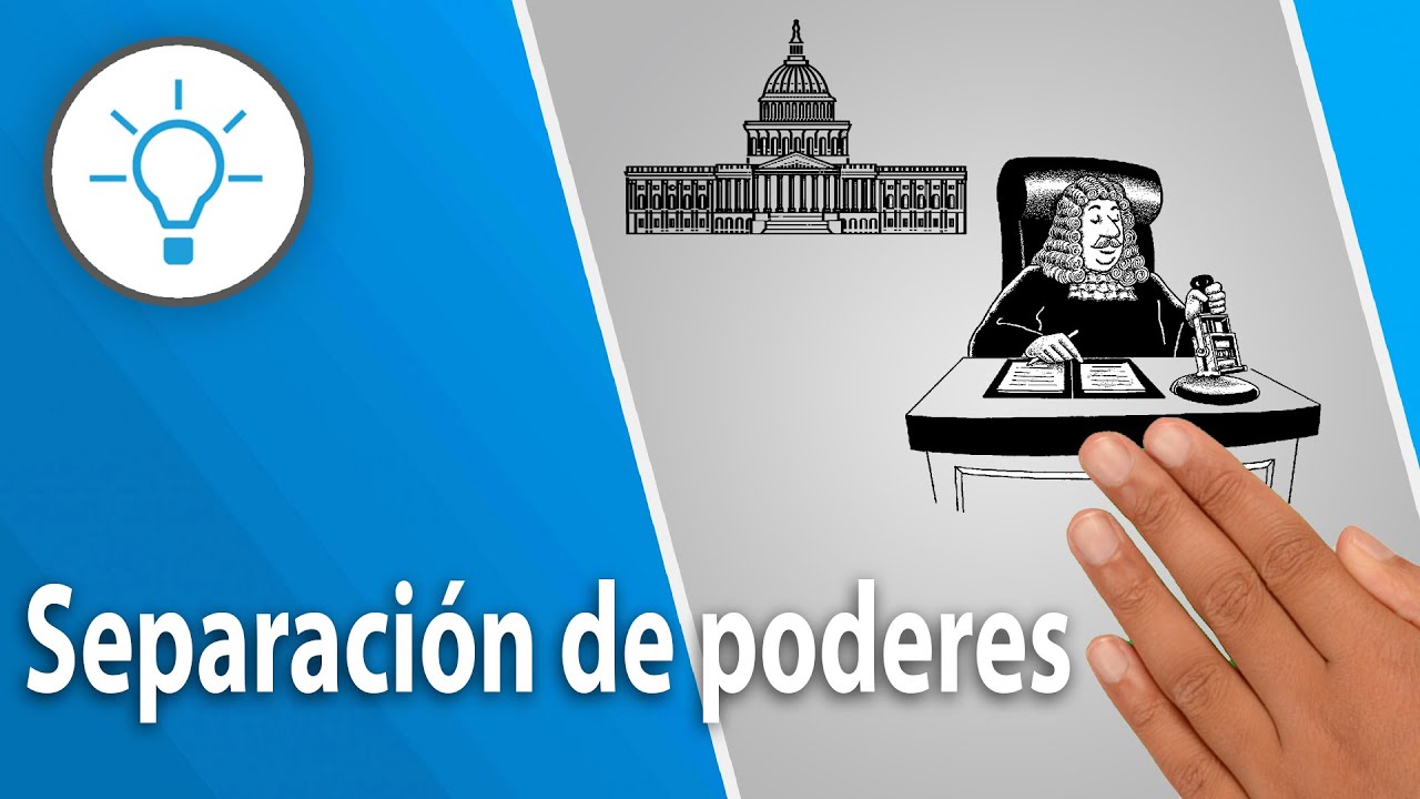 La separación de poderes explicada de forma sencilla (explain it simple® vídeo explicativo)