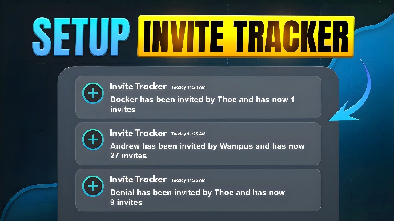 How to Setup Invite Tracker Bot on Discord