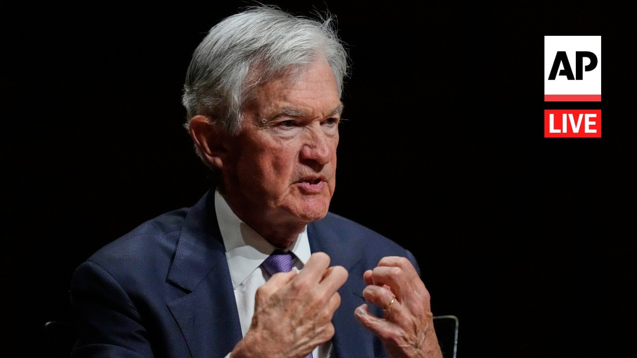 Jerome Powell LIVE: Fed chair speaks at Harvard