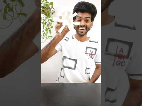 PAPER CUP HELICOPTER😃 #Shorts #YouTubeShorts #Trending #ViralHacks #TikTokHacks #AswinC