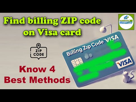 How to find billing ZIP code on Visa card: 4 Unique Methods