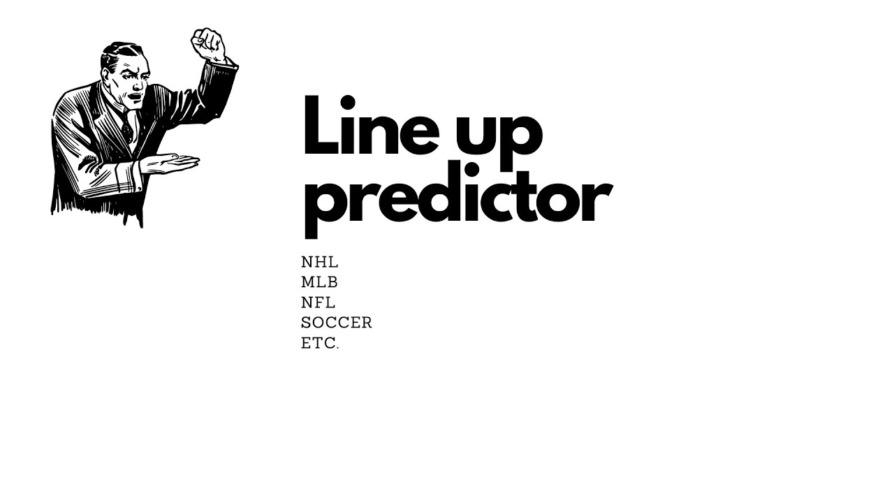 Betting Model Line Up Projection