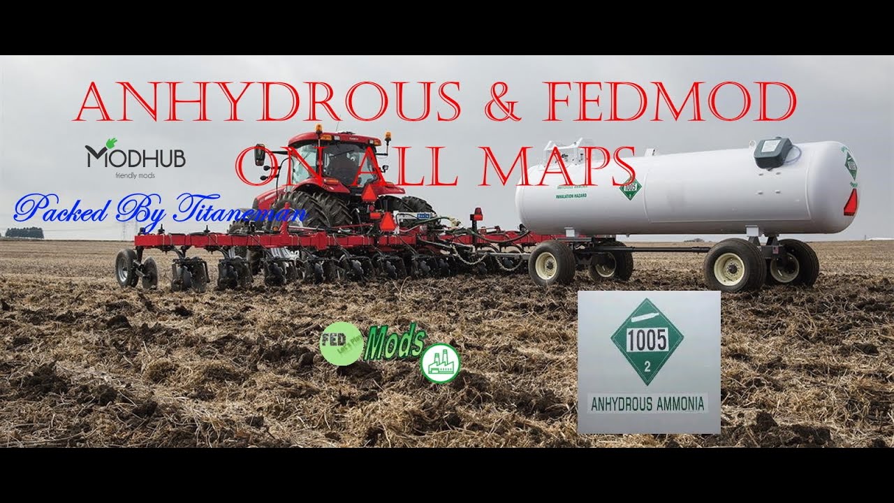 Anhydrous & FedModson all maps v 1.0 - FS 19