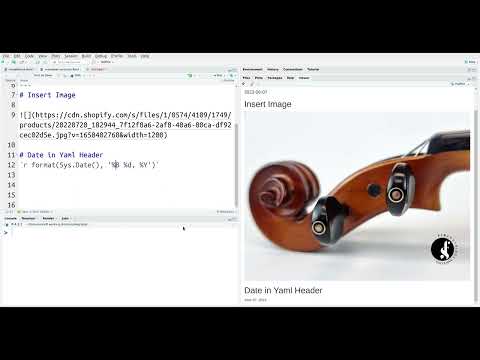 R Markdown Tips VIDEO | educational research techniques