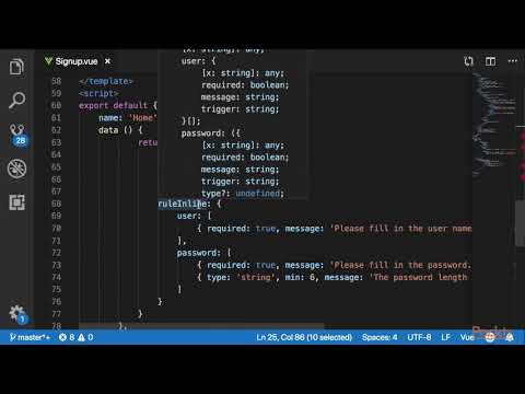 Learn Hands On Style Vue js Web App with Element UI iView Design Form Component by iView ...
