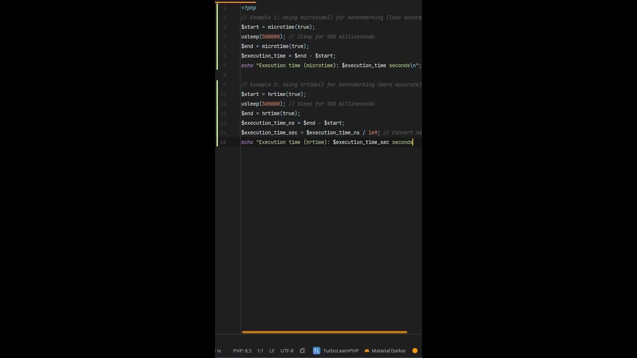 Why should you choose hrtime over microtime for benchmarks? #php Microtime vs Hrtime – Which One