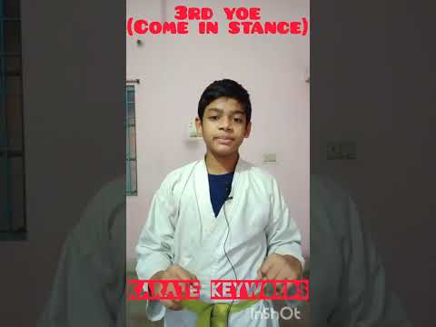 some Karate keywords with English meaning