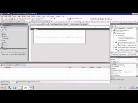 AX2009 SSRS 36 Creating the Simplest Precision Design SSRS Report