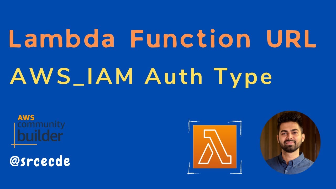 Secure AWS Lambda function URL with AWS_IAM Auth Type