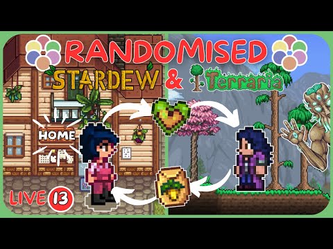 I MESSED UP Stardew Valley With Terraria - Archipelago Multigame Randomizer LIVE 13