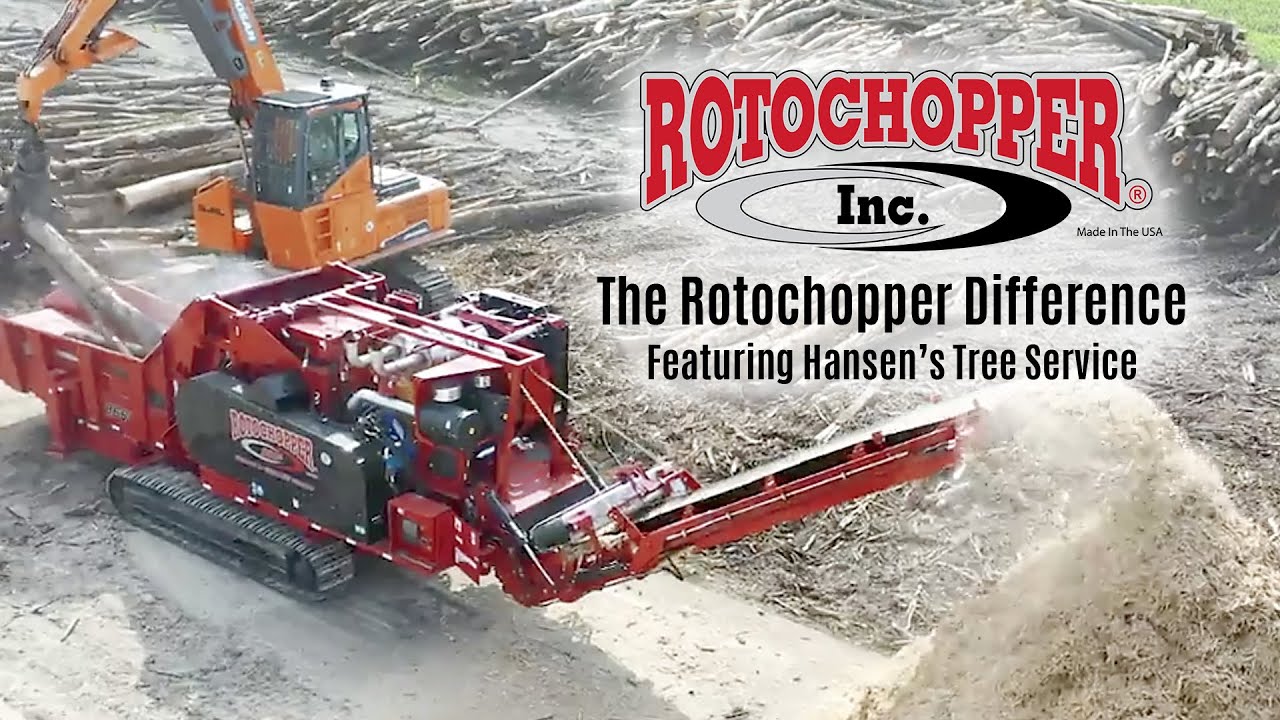 Rotochopper® Horizontal Grinder, Grinding Videos & Reviews