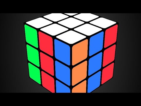 Stripes pattern in Rubik cube