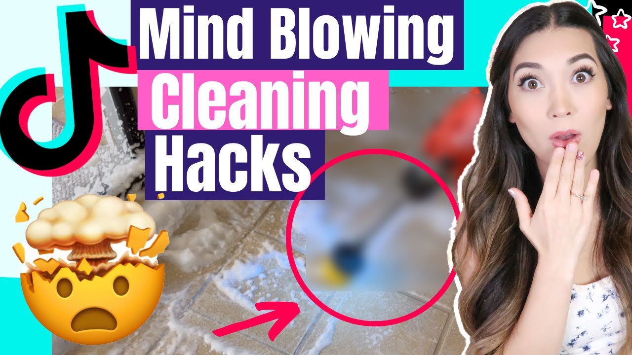 TIKTOK CLEANING HACKS That REALLY WORK 🤯 | Testing Viral Tik Tok Cleaning Tips | Best Cleantok