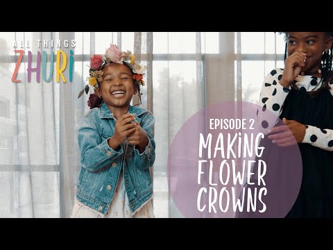 DIY Flower Crowns with Zhuri James