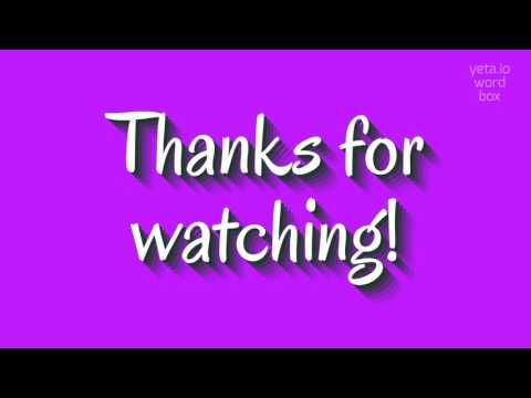 How to say "kashrut"! (High Quality Voices)