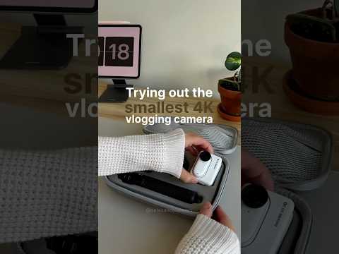 Trying out the worldβs smallest vlogging camera πΈ