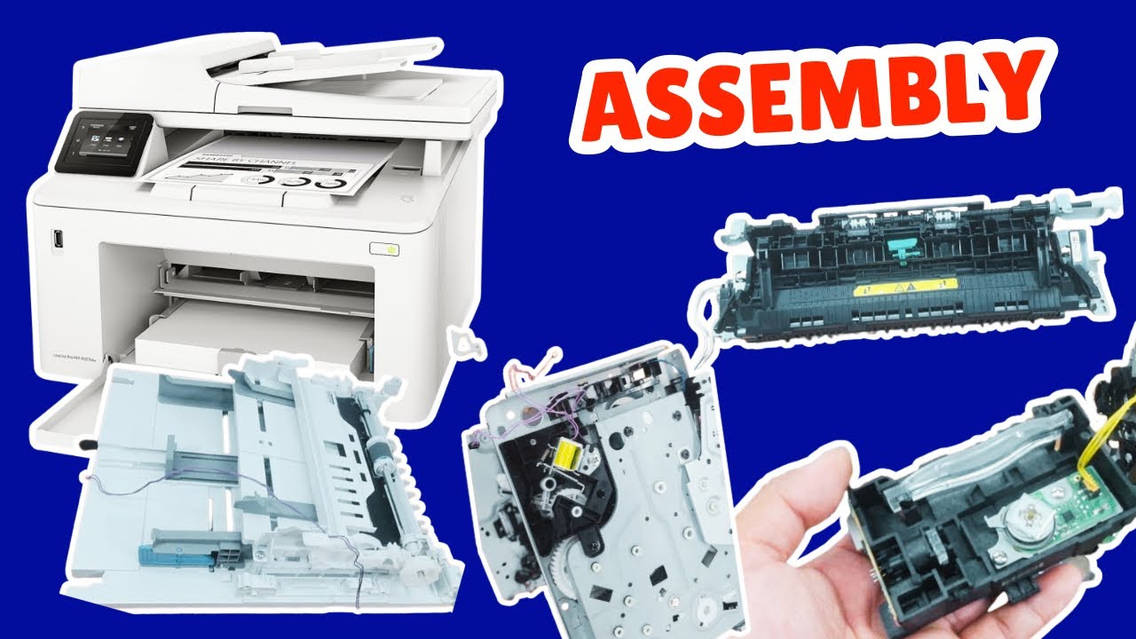 How to Disassemble and Repair HP LaserJet Pro MFP M227fdw – Full Tutorial 