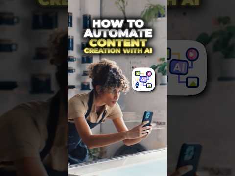 How to use AI to automate your content creation