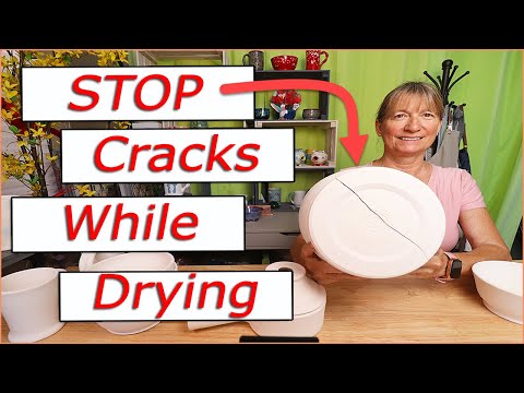How to Prevent Pottery Clay from Cracking While Drying