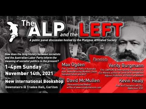 "The Australian Labor Party and the Left" (11/14/21 panel)