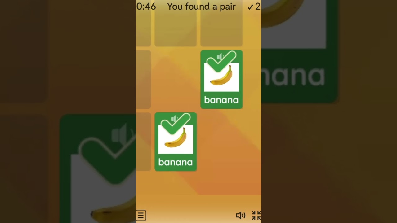 📱6 Fruit (PLAY THIS GAME) Matching pairs