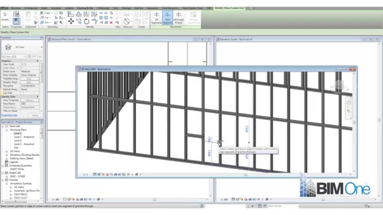 Metal stud walls in Revit