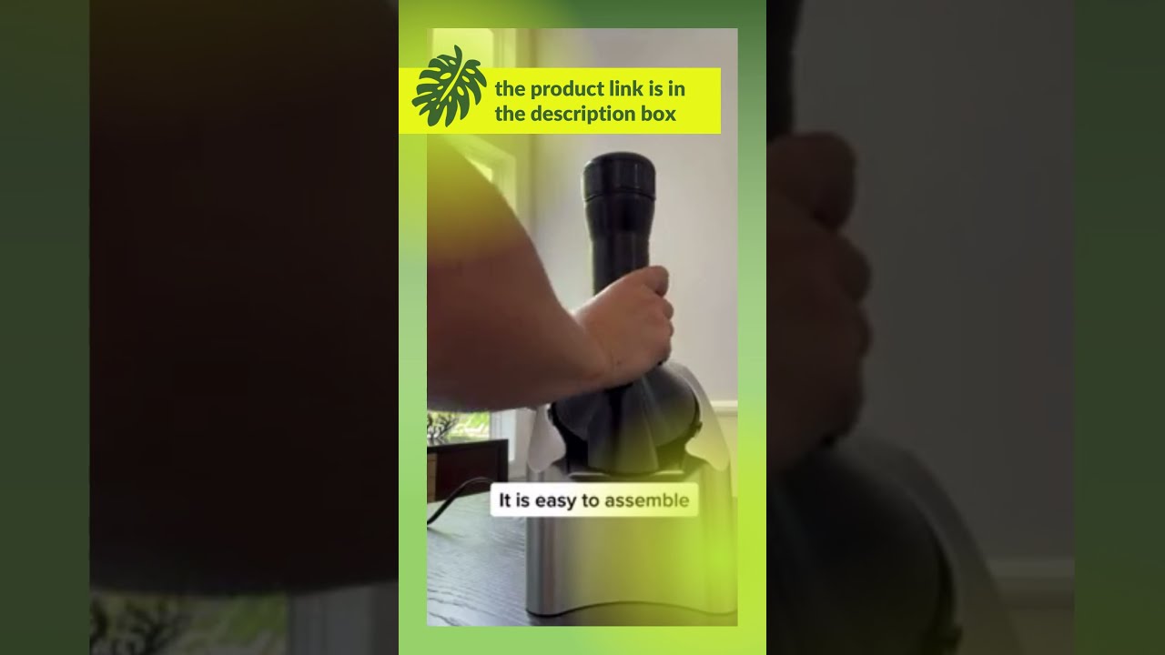 Classic Original Healthy Dessert Fruit Soft Serve Maker #shorts