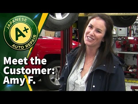Meet Amy | No surprises - Auto repair easy, convenient, and fast! | A Plus Japanese Auto Repair