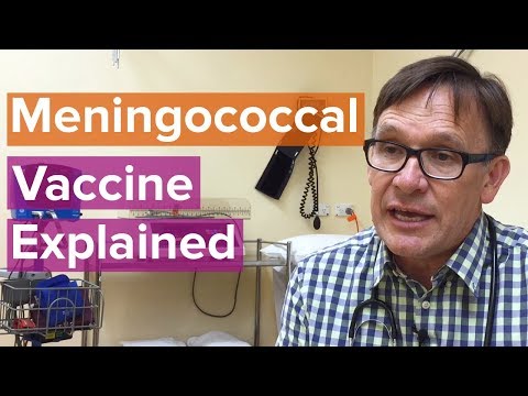 Meningococcal vaccine explained - Dr Peter Richmond