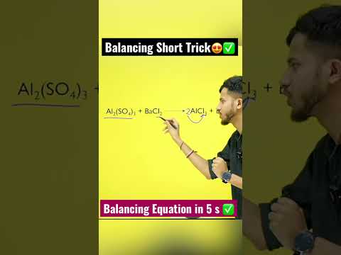 Tricks for Balancing Chemical Equations Video Lecture - Class 10