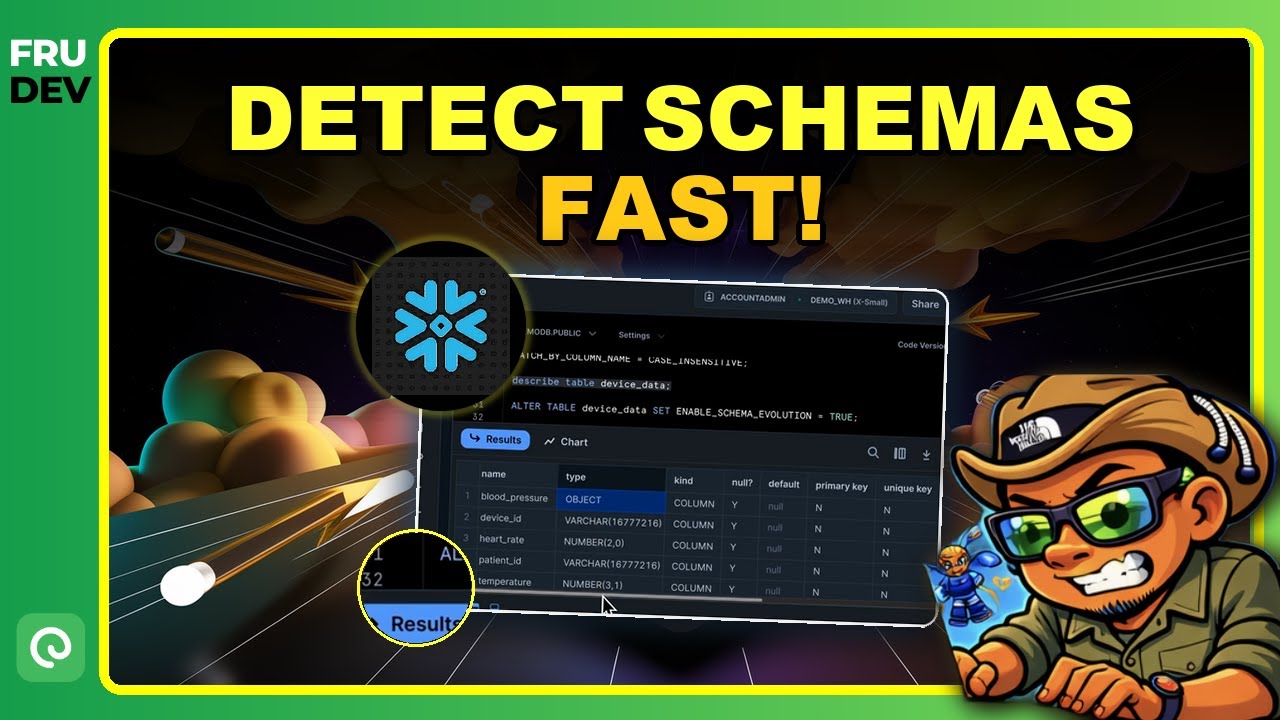 Snowflake Schema Detection and Table Schema Evolution: A Step-by-Step Demo | DemoHub.dev