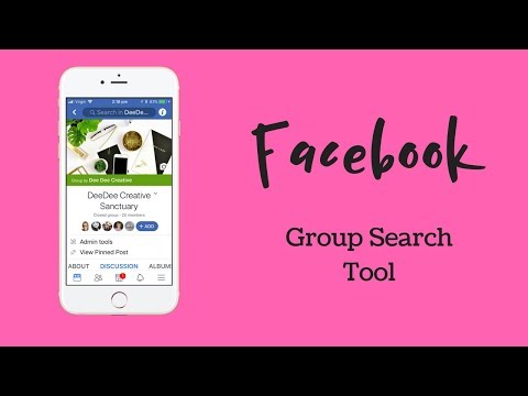 FaceBook Group Search Tool