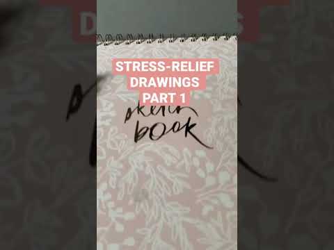 Easy Stress-Relief Drawings, Part 1 #shorts