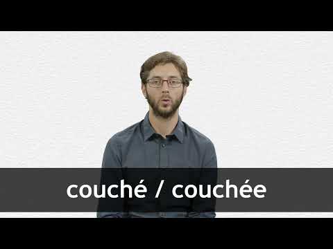 English Translation of “COUCHÉ” | Collins French-English Dictionary