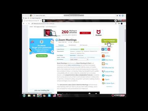 HOW TO DOWNLOAD ZOOM CLOUD MEETING IN LOW END PC 32BIT /64 BIT OPERATING SYSTEM 100%WORKING