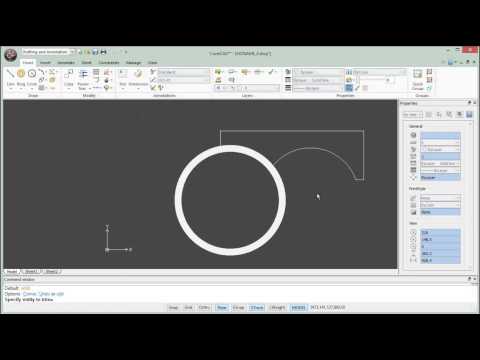 Interactively trim curves and shapes: PowerTrim tool in CorelCAD