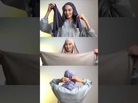 Jersey Hijab Tutorial #hijab #hijabstyle