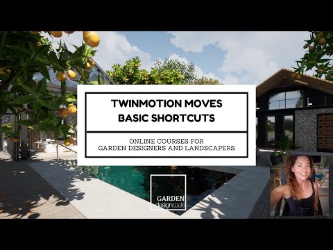 Basic keyboard shortcuts for better movement in Twinmotion 2020.2!