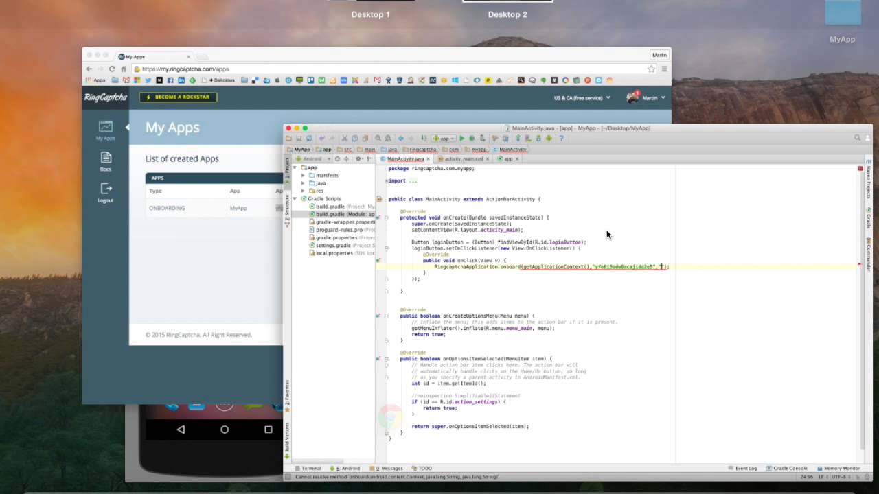 Tutorial: Integrating the Android SDK