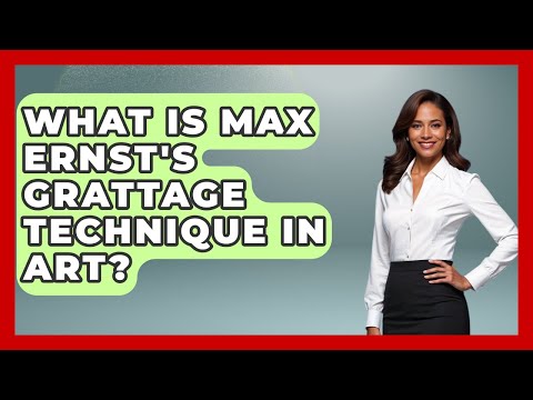 What Is Max Ernst's Grattage Technique In Art? - Artists Behind the Art