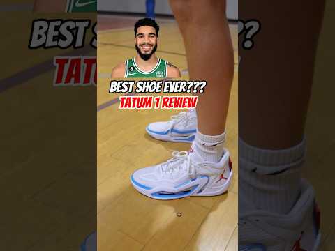 TATUM 1 HONEST SHOE REVIEW #basketballtraining BEST BASKETBALL SHOE EVER?