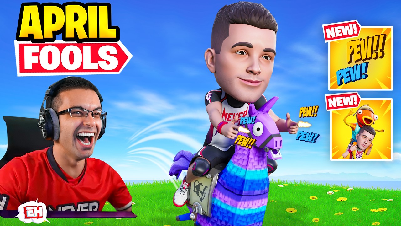 NickEh30 reacts to BIG HEADS in Fortnite!