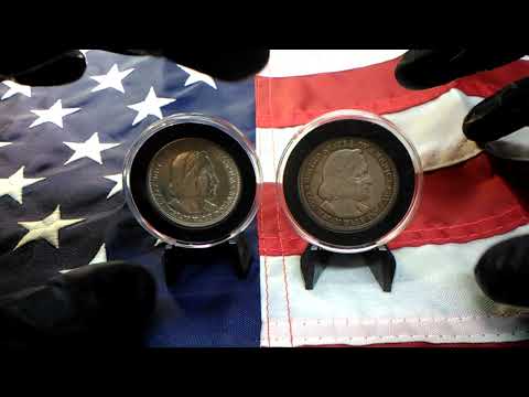 A Set of 1892 & 1893 Columbian Exposition Commemorative Half Dollars.