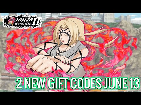 Ninja World War 2 | 2 New Gift Codes June 13 | Ninja World War 2 New Working Codes