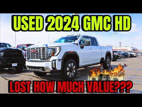 Used 2024 GMC Sierra 2500 Denali Cost: Did It Lose 50% Of It's Value In 1 Year?
