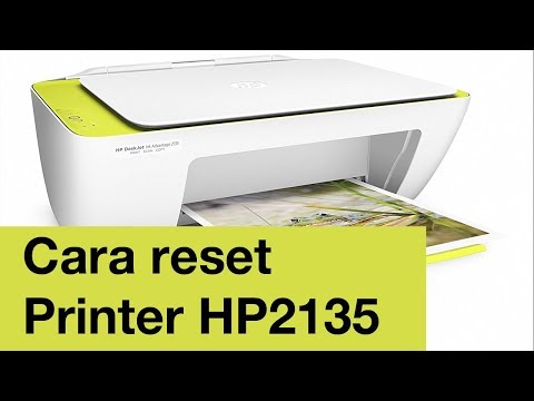 Cara reset printer hp ink advantage 2135 yang kedip