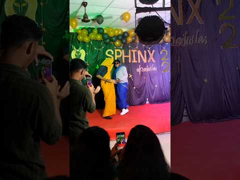 #55 Sphinx Spectacles ✨Freshers party mini vlog🥳Gangadhar Meher University Sambalpur #ytshorts #gmu